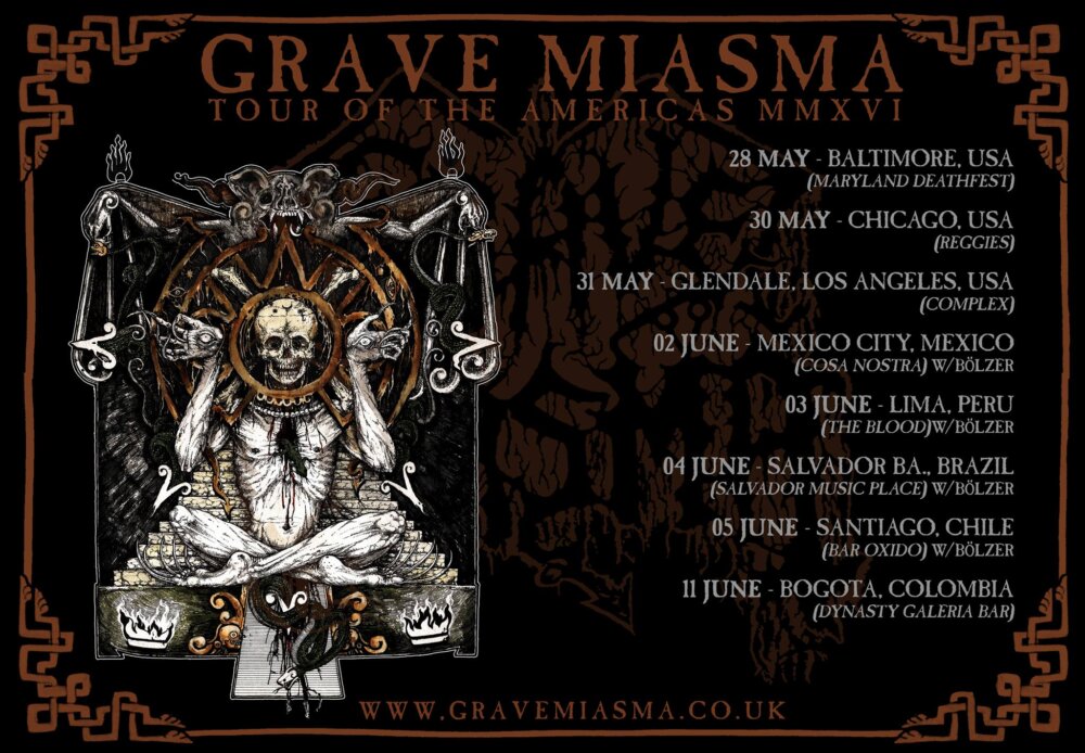 Grave Miasma ‘Endless Pilgrimage’ streaming, North and Latin American tour confirmed | Grave Miasma