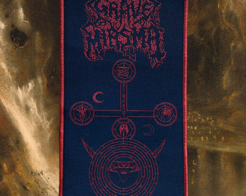 Flowing Downwards Patch (Red) | Grave Miasma